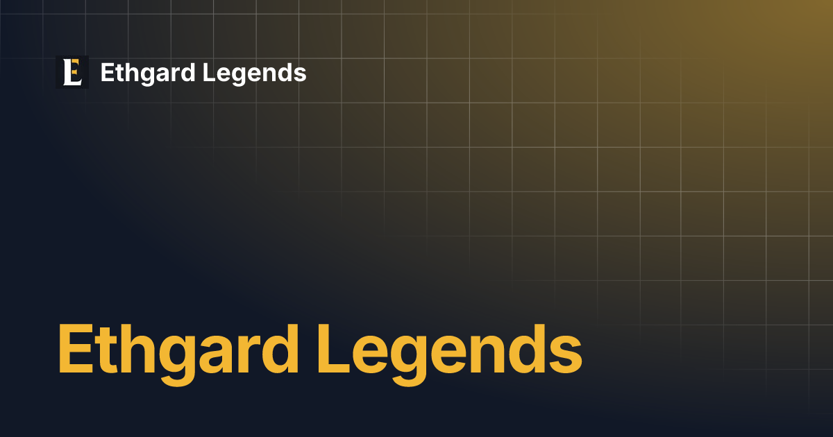 Ethgard Legends | Ethgard Legends